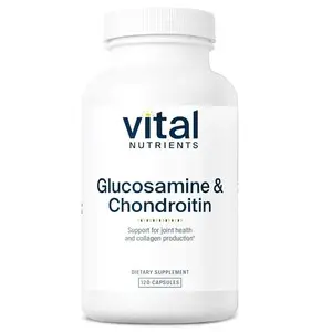 VITAL NUTRIENTS Glucosamine And Chondroitin Sulfate 120 Capsules - One-color