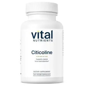 VITAL NUTRIENTS Citicoline 60 Capsules - One-color