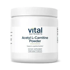 VITAL NUTRIENTS Acetyl L-carnitine Powder 100 Grams - One-color