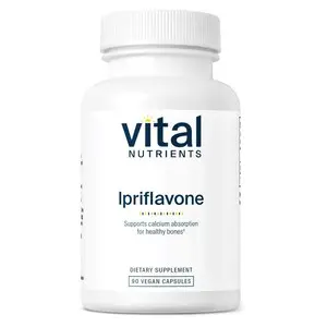 VITAL NUTRIENTS Ipriflavone 600mg 90 Capsules - One-color