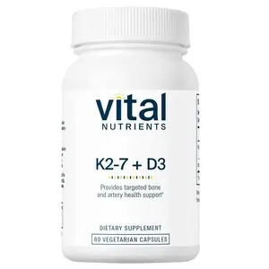 VITAL NUTRIENTS K2-7 + D3 60 Capsules - One-color