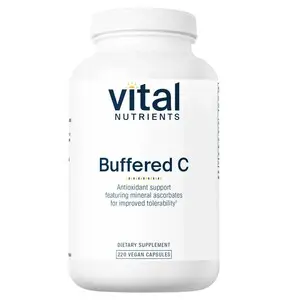 VITAL NUTRIENTS Buffered C 500mg 220 Capsules - One-color