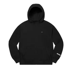 Supreme Windstopper Zip Up Hooded Sweatshirt - Black