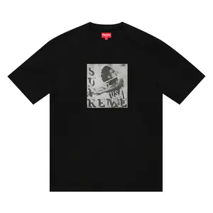 Supreme Javelin Label Short-sleeve Top - Black