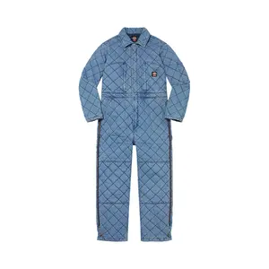Supreme X Dickies Quilted Coverall 'denim - Blue