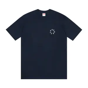 Supreme Marble Tee 'navy - Blue