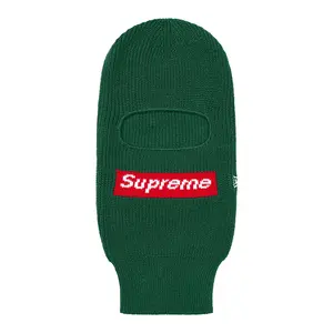 Supreme X New Era Box Logo Balaclava - Green