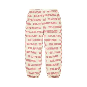 Supreme Logo Ripstop Track Pant 'natural - Cream