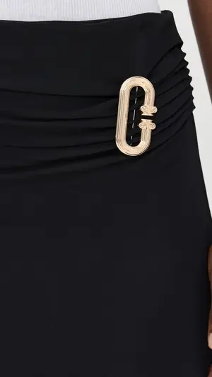 Casablanca Maxi Draped Skirt