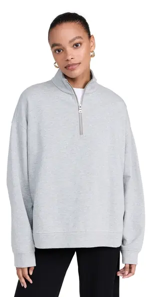 Marissa Webb Teagan Quarter Zip Sweatshirt
