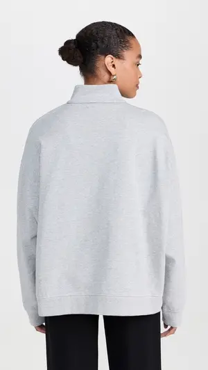 Marissa Webb Teagan Quarter Zip Sweatshirt
