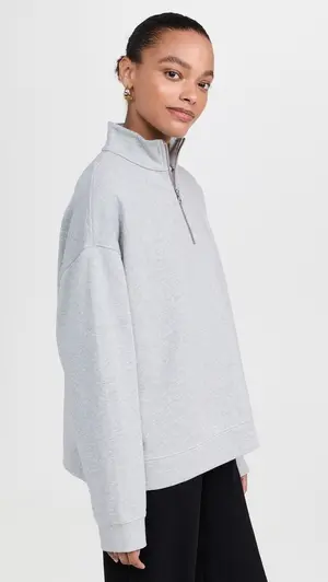 Marissa Webb Teagan Quarter Zip Sweatshirt