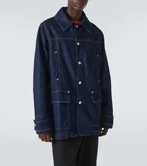 WALES BONNER Shadow Denim Jacket