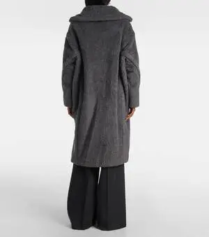 Max Mara Teddy Bear Icon Wool And Silk-blend Coat