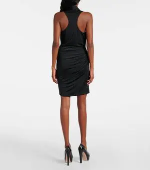 TOM FORD Draped Jersey Minidress