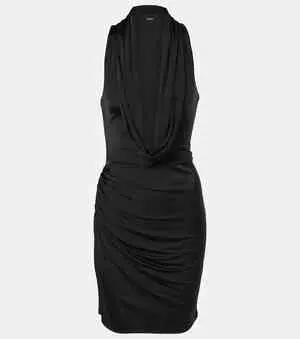 TOM FORD Draped Jersey Minidress