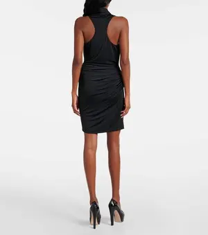 TOM FORD Draped Jersey Minidress