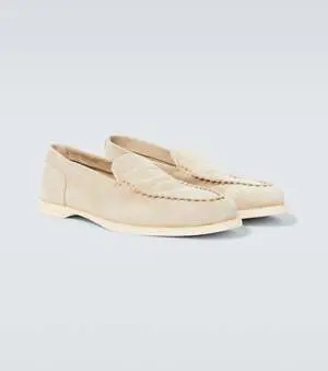 John Lobb Suede Loafers