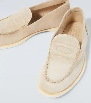 John Lobb Suede Loafers