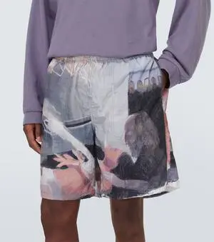 Undercover X Helen Verhoeven Printed Shorts
