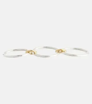 SPINELLI KILCOLLIN Solarium Sg Linked Rings - Silver