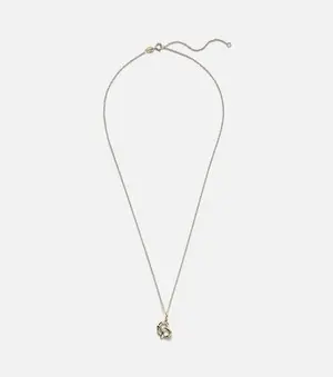 STONE AND STRAND 10kt Yellow Diamond Pretzel Necklace - Gold