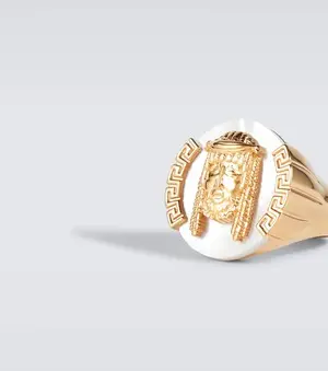 Versace La Maschera Signet Ring