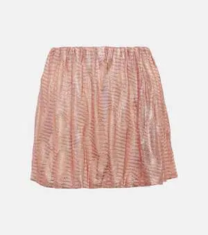 Missoni Jacquard Mini Skirt - Pink