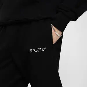 Burberry Logo Cotton Jogging Pants