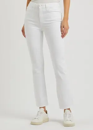 Paige Cindy Slim-leg Cropped Jeans