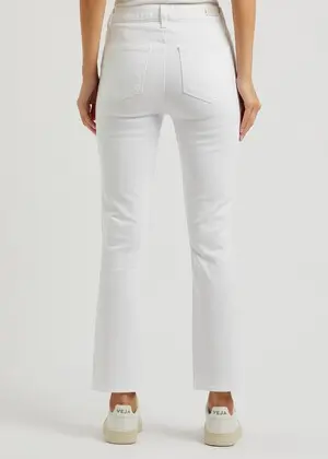 Paige Cindy Slim-leg Cropped Jeans