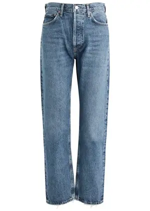 Agolde Contrast Stitching Jeans For Women