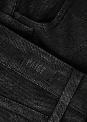 Paige Hoxton Ankle Coated Skinny Jeans