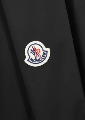 Moncler Traversier Hooded Nylon Jacket - Black