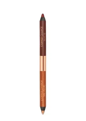 Charlotte Tilbury Double Ended Liner, Eyeliner Slides - Copper Charge
