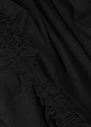 Veronica Beard Waldorf Cotton T-shirt - Black