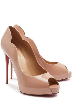 CHRISTIAN LOUBOUTIN Hot Chick 120 Patent Leather Pumps