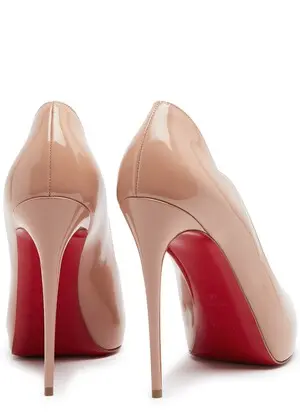 CHRISTIAN LOUBOUTIN Hot Chick 120 Patent Leather Pumps