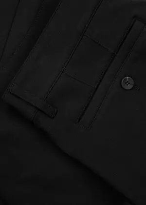 Paige Stafford Slim-leg Jersey Trousers - Black