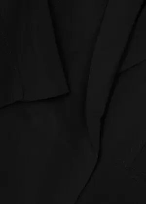 Norma Kamali Oversized Stretch-jersey Blazer