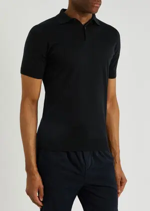 John Smedley Payton Wool Polo Shirt