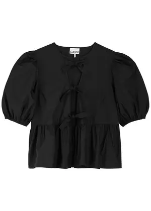 Ganni Flared Blouses