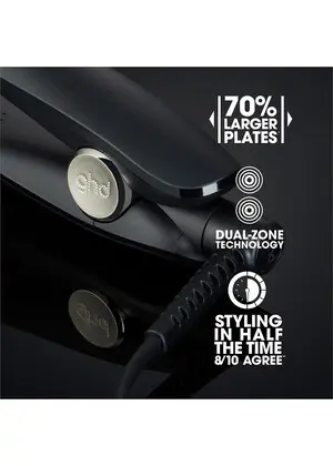 GHD Max Styler, Haircare, Coated With A High Gloss Finish, Ceramic
