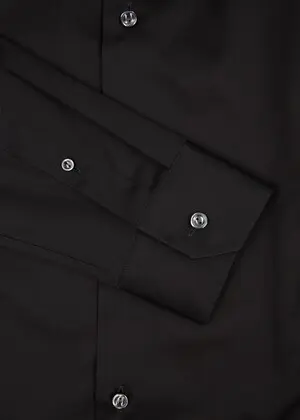 Eton Cotton-twill Shirt - Black