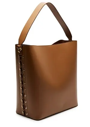 Stella McCartney Lace-up Faux Leather Tote