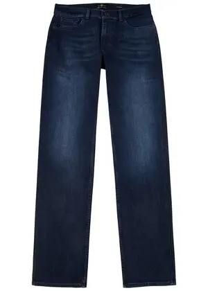 7 For All Mankind Luxe Performance Eco Straight-leg Jeans