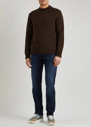 7 For All Mankind Luxe Performance Eco Straight-leg Jeans