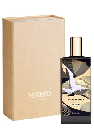 MEMO PARIS Ocean Leather 75ml, Splash Of Mandarin, Violet, Basil