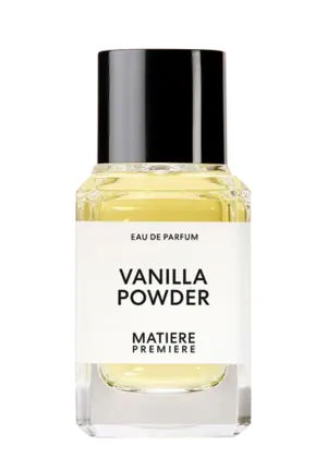 MATIERE PREMIERE Vanilla Powder Eau De Parfum 50ml, Perfume, Overdose Of Dark Vanilla Beans, White Palo Santo Wood, 50ml Dark