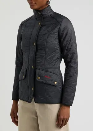 Barbour Cavalry Polarquilt Quilted Jacket - Navy